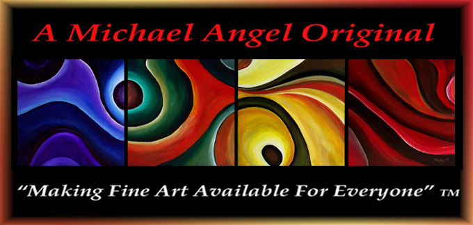 Michael Angel Original Art Online Gallery Abstract Paintings