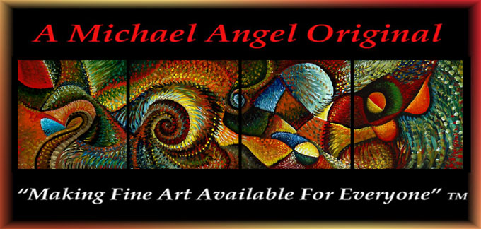 Michael Angel Original Art Online Gallery Abstract Paintings