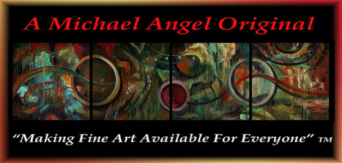 Michael Angel Original Art Online Gallery Abstract Paintings