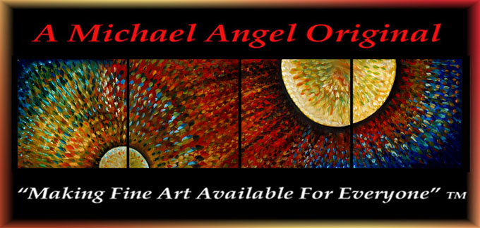 Michael Angel Original Art Online Gallery Abstract Paintings