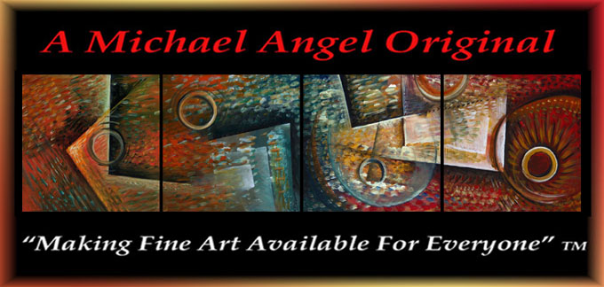 Michael Angel Original Art Online Gallery Abstract Paintings
